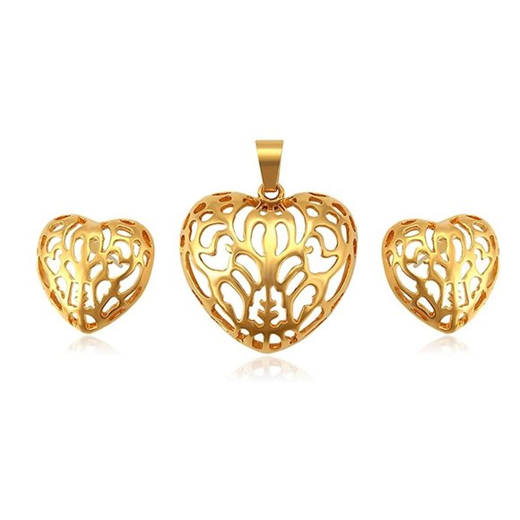 Charles Delon | Jewelry | Charles Delon Pendant Earrings Set For Women ...